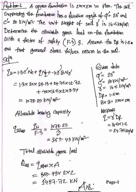 Geotechnical Engineering Examples 🔥 Engineering Infinity