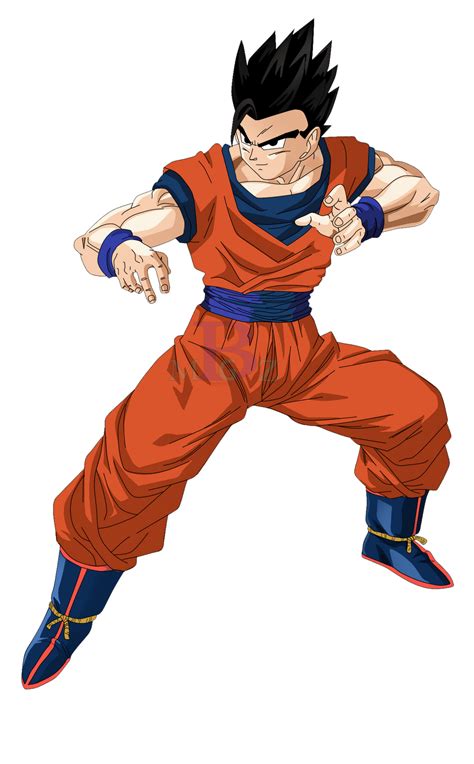 Gohan Base Fight Pose By Mgbz On Deviantart