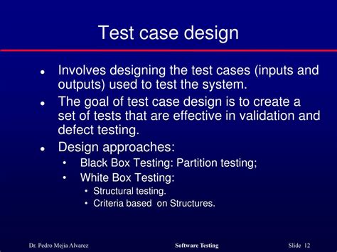 Ppt Software Testing Building Test Cases Powerpoint Presentation Free Download Id7047982