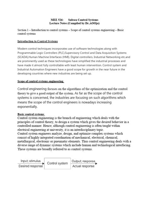 mee 526 subsea control systems lecture notes 1 2019 2020 pdf