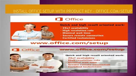 PPT Install Office Setup With Product Key Office Com Setup PowerPoint Presentation ID