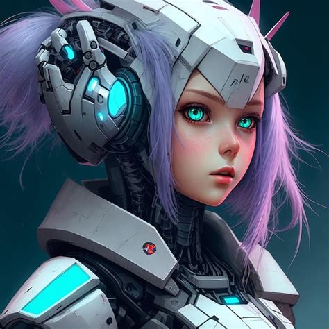 Premium Ai Image Robo Tecnology