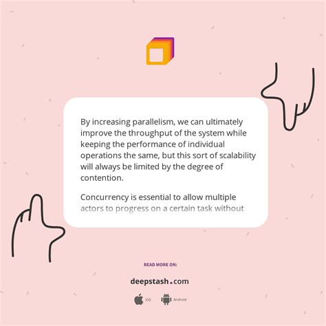 By Increasing Parallelism We Can Ultimately Improve The Throughput Deepstash