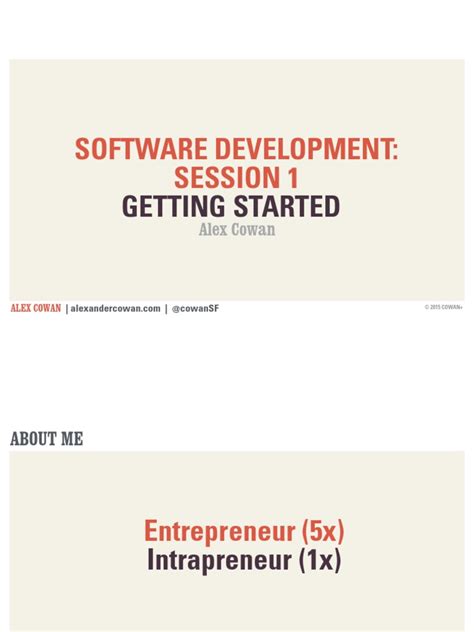 Software Development Class Session 1 Pdf Prototype Software