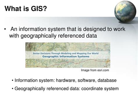Ppt Geographic Information System Powerpoint Presentation Free