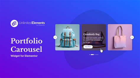 Portfolio Carousel Widget For Elementor