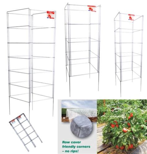 Vegetable Cage Folding Tomato Cages 3 Pack Saving Shepherd