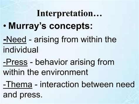 Projective Personality Test Powerpoint Pdf