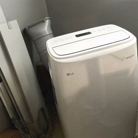 Lg 휘센 듀얼인버터 이동식 에어컨 추가 배기호스 설치판 생활가전 당근 중고거래