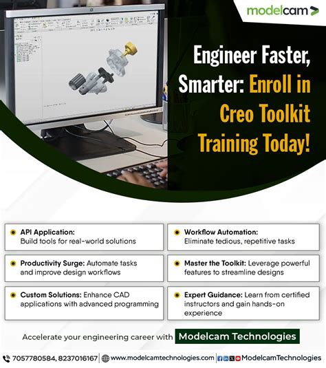 Learn Cad Automation With Creo Toolkit Training Modelcam Technologies Posted On The Topic