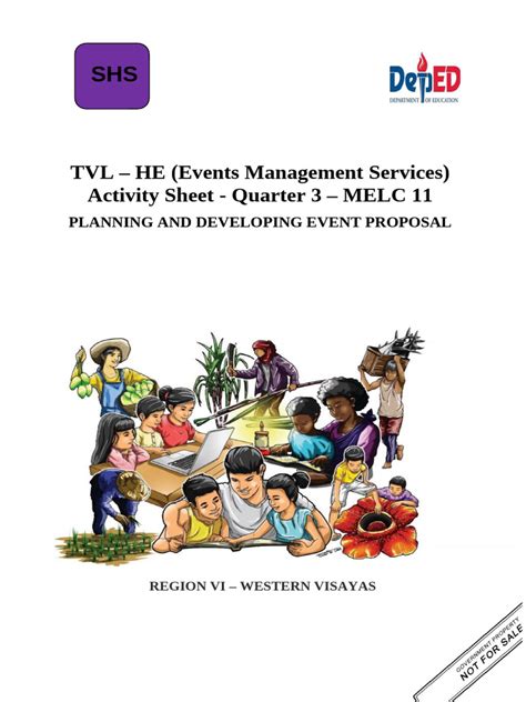 He Eventsmanagementservices Shs Q3 Las1 Final Pdf Learning