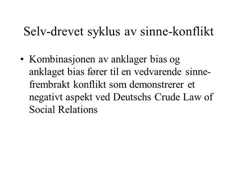 Sinne og hevn i konflikter kap 11 Betydningen av attribusjon - ppt video online laste ned