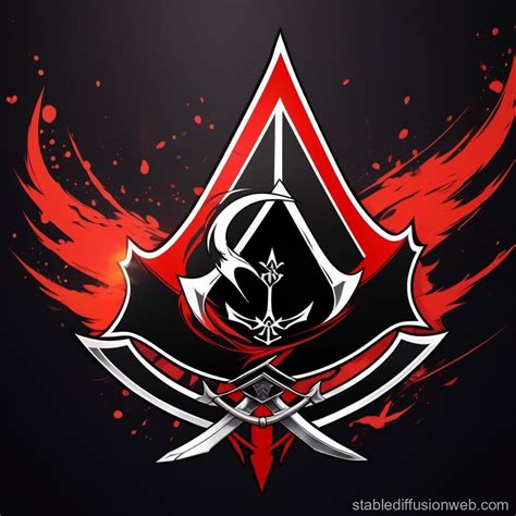 Black Flag Logo In Assassins Creed Stable Diffusion Online