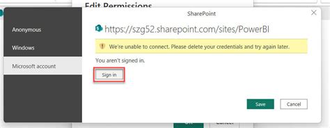Power Bi Access To The Resource Is Forbidden Solved