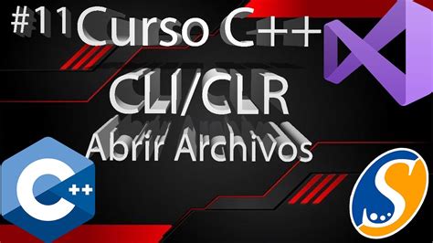 11 manipular archivos curso c cli clr youtube