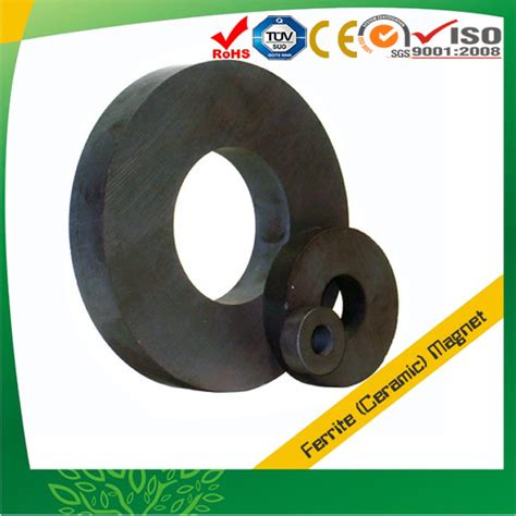 Large Ring Isotropic Ferrite Magnet China Large Ring Isotropic Ferrite