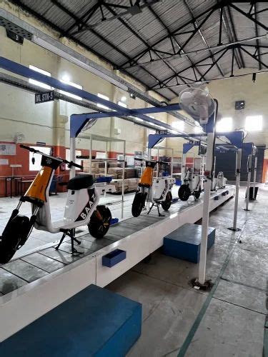 Two Wheeler Assembly Line Production Capacity 200 Scootersday At