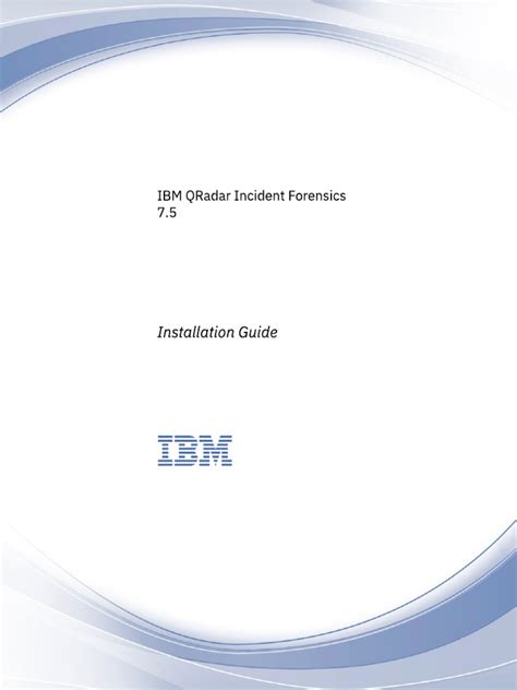 Installation Guide For Qradar Pdf
