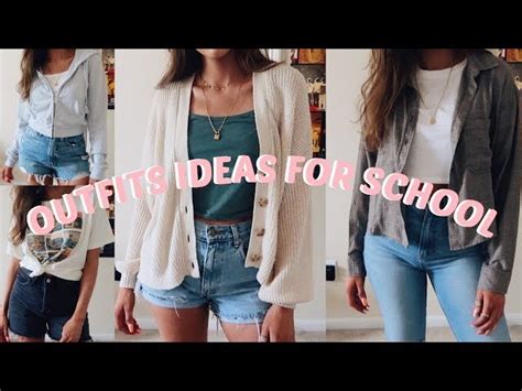 Cute Outfits With Jeans For School
