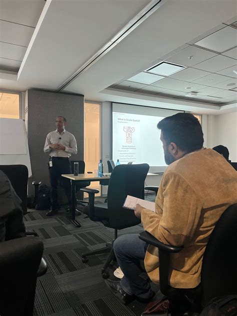 Harsh Ojha On Linkedin Attending Oracle Spatial Summit 2024 At Gurgaon Addressed By Vice