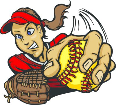 Girls Softball Player Logo Naples Girls Select