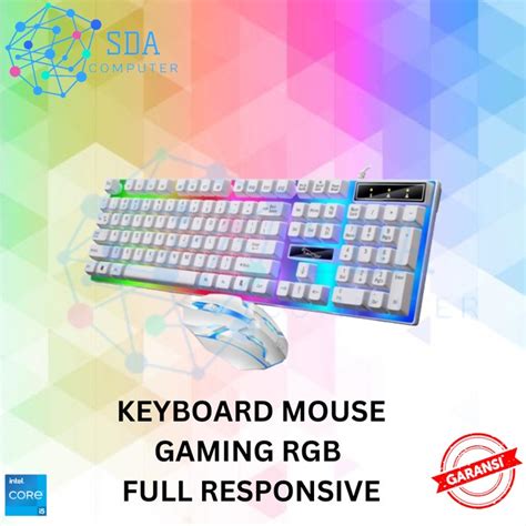 Jual G21b Set Keyboard Mouse Kabel Usb Keyboard Mouse Gaming Rgb Usb Shopee Indonesia