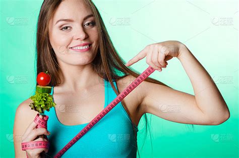 减肥和节食的概念。