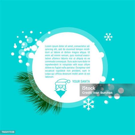 산타의 편지 메리 크리스마스와 새해 복 많이 받으세요 디자인 템플릿입니다 벡터 일러스트레이션 12월에 대한 스톡 벡터 아트 및 기타 이미지 Istock