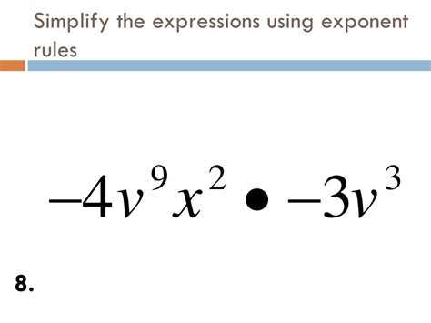 Ppt Exponent Rules 4 Assignment Powerpoint Presentation Free