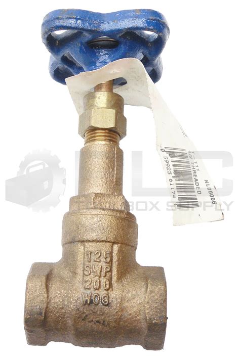 NEW NIBCO NL THREADED GATE VALVE PLC Toolbox Supply