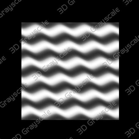 Waves Texture 3d Grayscale