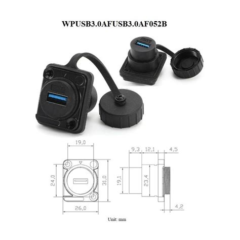 防水矩形d Type面板螺丝安装usb3 0 Usb C Type C Hdmi Cat6 Cat6a Lc接头插座模块 Usb Cat6 慧联 中国 广东省 生产商 端子