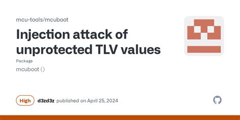 Injection Attack Of Unprotected Tlv Values · Advisory · Mcu Tools