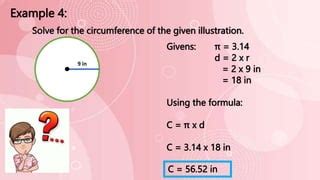 POWERPOINT PRESENTAYION CIRCUMFERENCE OF A CIRCLE Pptx