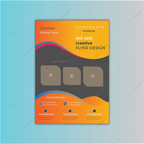 비즈니스를 위한 전단지 디자인 벡터 템플릿 Psd 다운로드 디자인 자료 다운로드