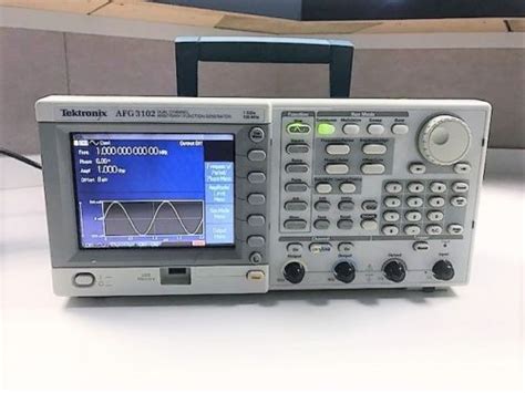 Tektronix Afg3102 100 Mhz 2 Ch Arbitrary Function Generator Calibrated Global Test Equipment