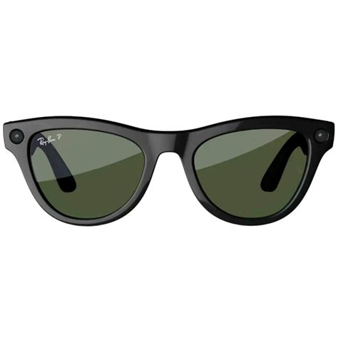Смарт очки Ray Ban Meta Skyler Standard Shiny Black G 15 Green