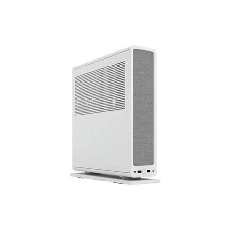 Ridge Mini Itx Slim Small Form Factor Console Pc Case White Wish