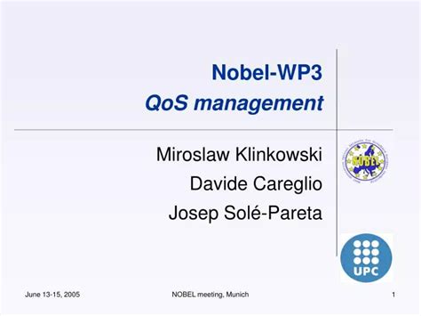 ppt nobel wp3 qos management powerpoint presentation free download