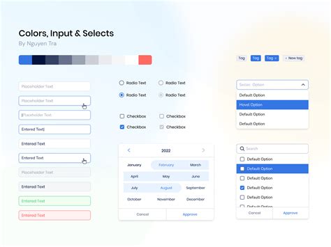 Input In Design System By Tra Nguyen On Dribbble