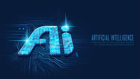 Ai On Circuit Board 1228079 Vector Art At Vecteezy