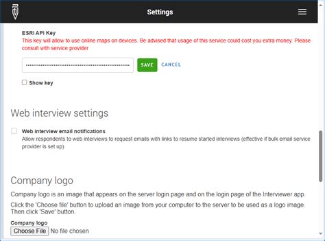 Online Maps Key