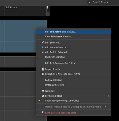 How To Edit Multiple Fields In Shotgrid