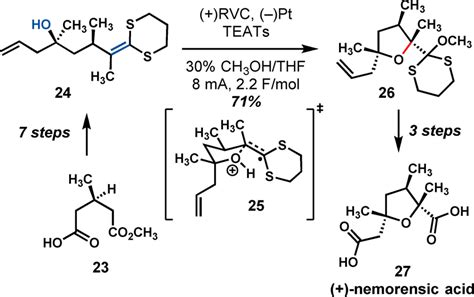 Moellers Oxidative Cyclization Approach To ‐nemorensic Acid 27