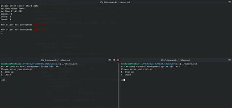 GitHub Mohta B Socket Based Hotel Management System