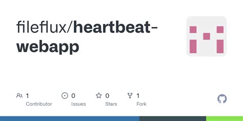 Github Filefluxheartbeat Webapp