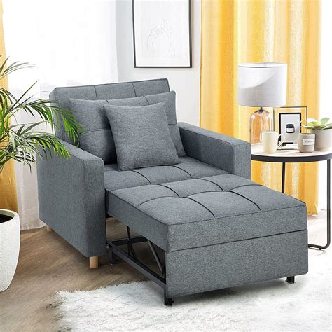 Buy Yodolla In Futon Sofa Bed Chair Convertible Sofa Sleeper Dark