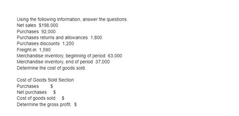 Solved Using the following information, answer the | Chegg.com