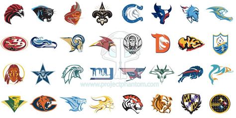 Many Different Types Of Logos On A White Background Including One With