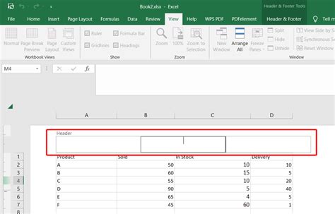 How To Remove Header In Excel A Step By Step Guide